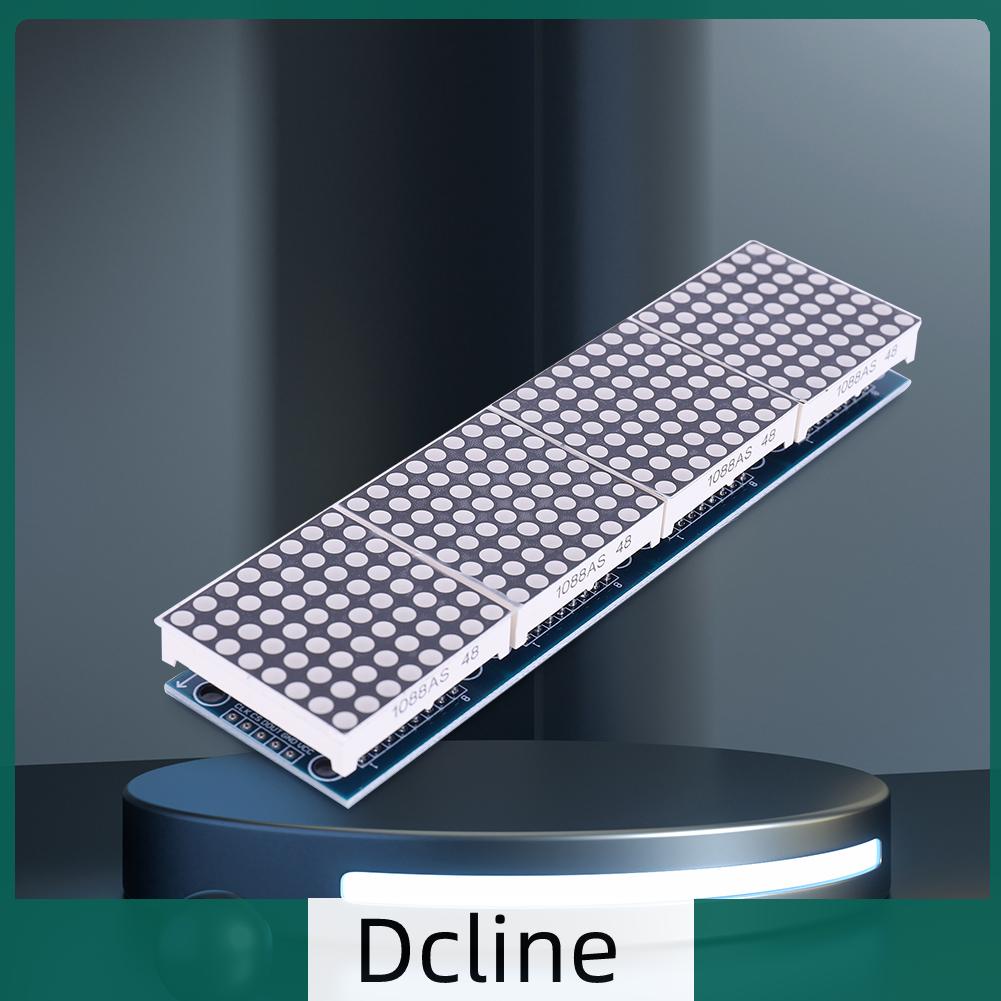 [Dcline.th] โมดูลควบคุมชิป LED 4 IN 1 5V MAX7219 Dot Matrix DIY 32x8 ...
