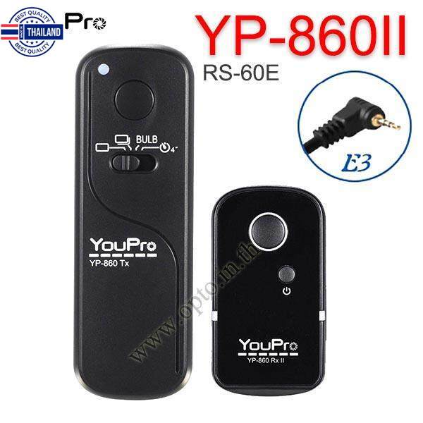 YP-860II YouPro RS-60E3 Wire/Wireless Remote 2.4GHz For Canon M6 M5 ...