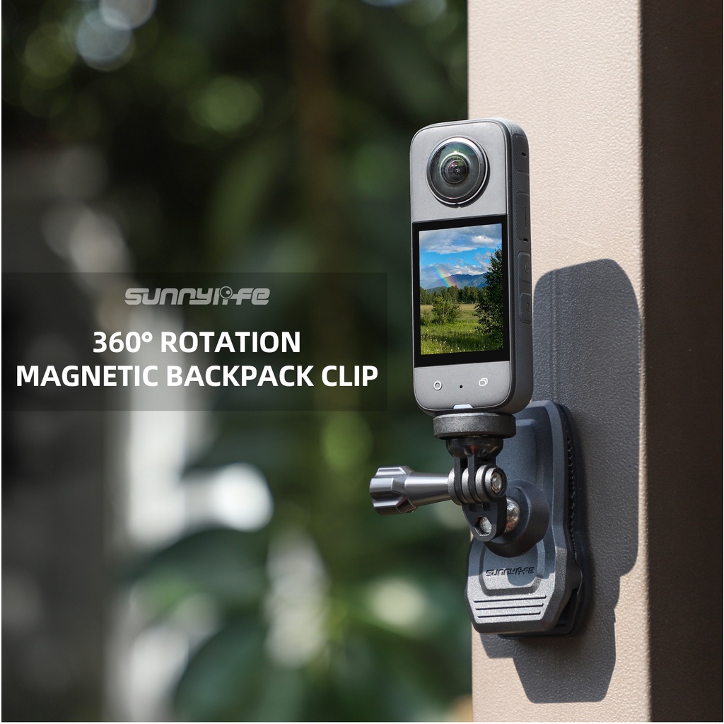 Sunnylife สําหรับ Insta360 GO 3/DJI ACTION 4/DJI SOMO ACTION 5 PRO กระเป๋าเป้สะพายหลังแม่เหล็ก ...