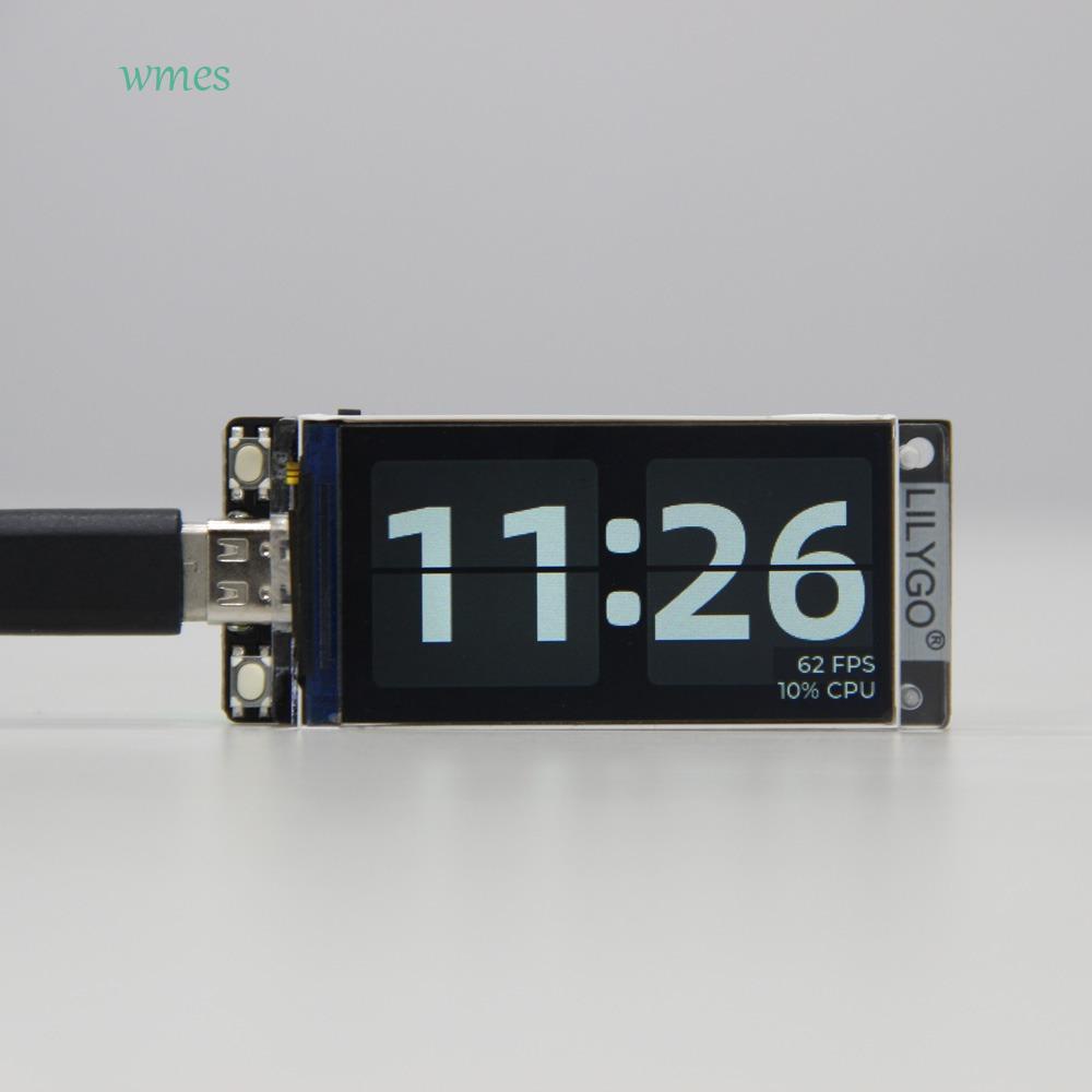 Wmes1 บอร์ดทดลอง LCD ST7789 บลูทูธ 5.0 T-Display-S3 ความคมชัดสูง 8-bit WIFI ESP32-S3R8 1.9 นิ้ว ...