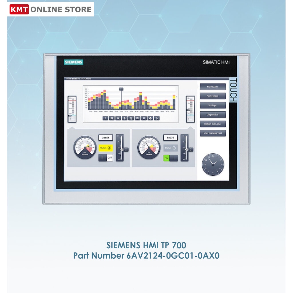 SIEMENS HMI TP 700 หน้าจอทัชสกรีนขนาด 7 นิ้ว | Shopee Thailand
