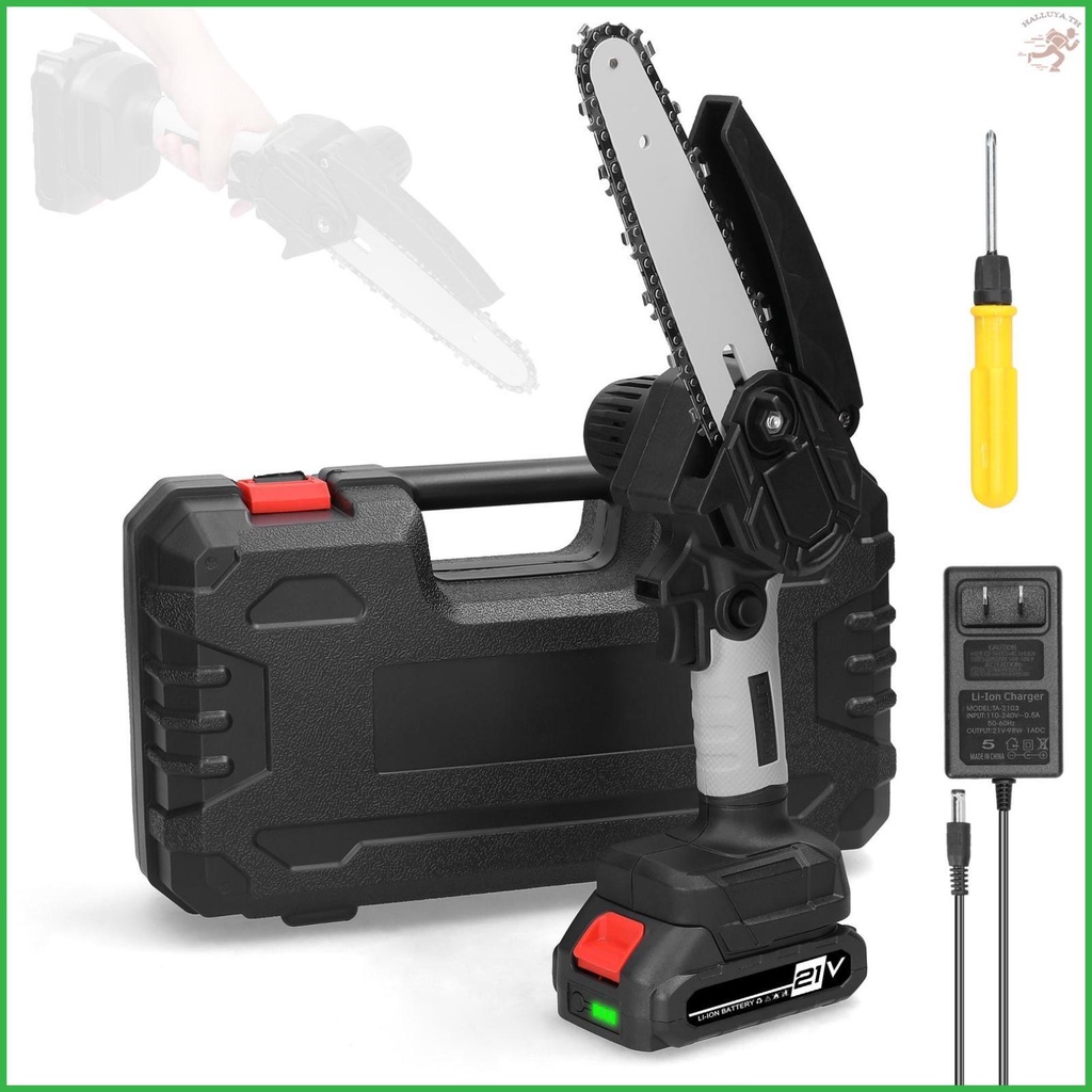 Portable Electric Chain Saw - One-handed Wood Splitting Chainsaw for ...