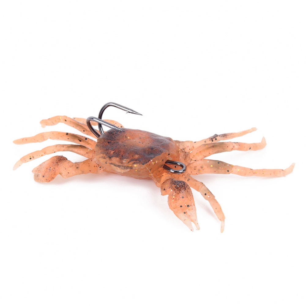 【CLEARANCE SALE】Crab Lures Crank baits Simulation Sinking 10cm 3D Bass ...