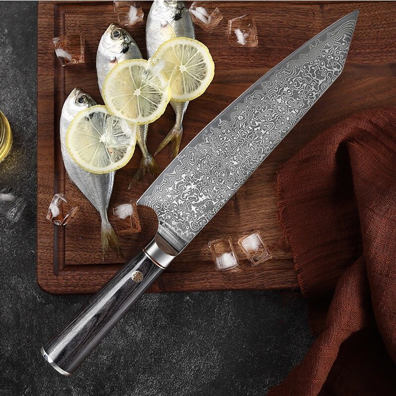 1-5pcs 67 Layers Damascus Steel Chef Knife High Hardness Stainless ...