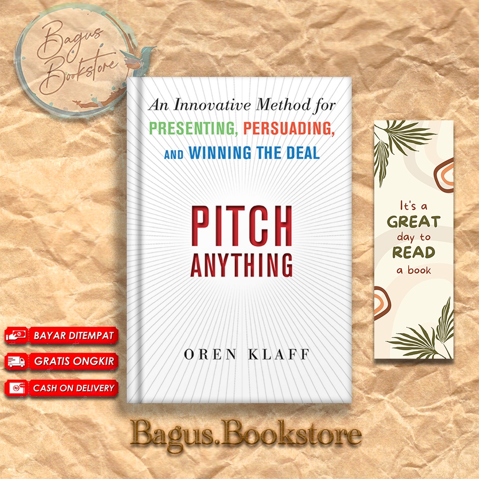 Pitch Anything - Oren Klaff (ภาษาอังกฤษ) - bagus.bookstore | Shopee ...