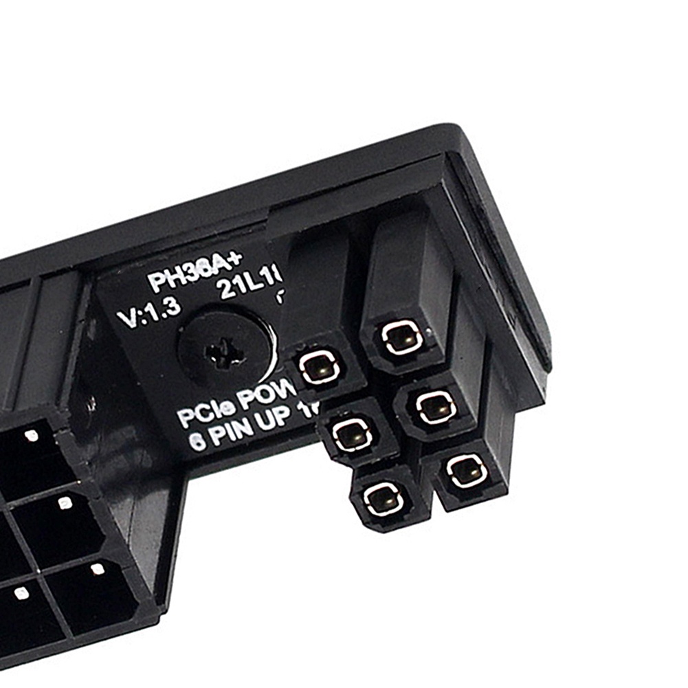 Gpu PCIe บอร์ดพาวเวอร์เชื่อมต่อการ์ดจอ GPU 6-Pin GPU สําหรับคอมพิวเตอร์ ...