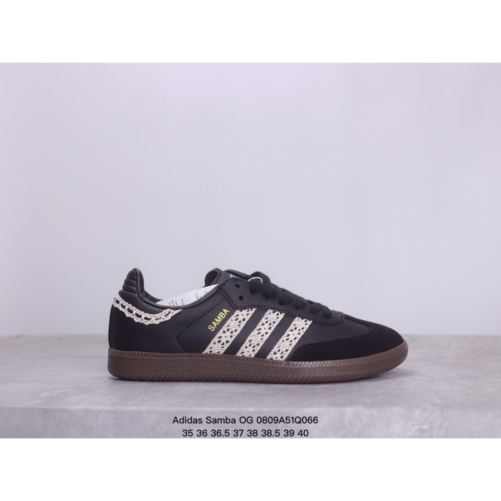 Authentic Adidas Originals Samba OG สวมกันลื่นป้องกันการลื่นไถลแฟชั่น ...