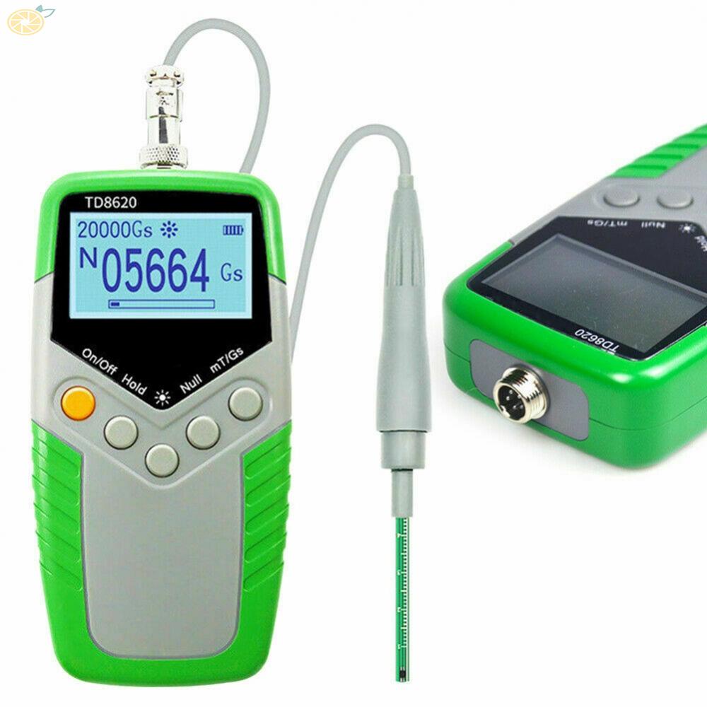 【VARSTR】TD8620 Handheld Digital Gauss Meter for Precise Magnetic Field ...