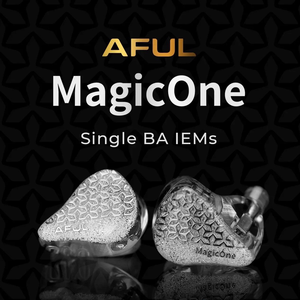 Aful MagicOne Single BA Driver IEMs หูฟังอาร์เมเจอร์สมดุล พร้อมเทคโนโลยี SE-Math Acoustic ...