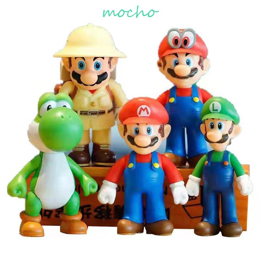 Mocho โมเดลฟิกเกอร์ Super Mario ซูเปอร์มาริโอ้ เกมมาริโอ้ ซีรีส์เห็ด ...
