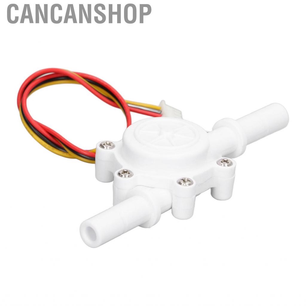 Cancanshop Hall Flow Sensor สวิตช์น้ำ Flowmeter ของเหลวเมตร DC3.5-24V 0 ...