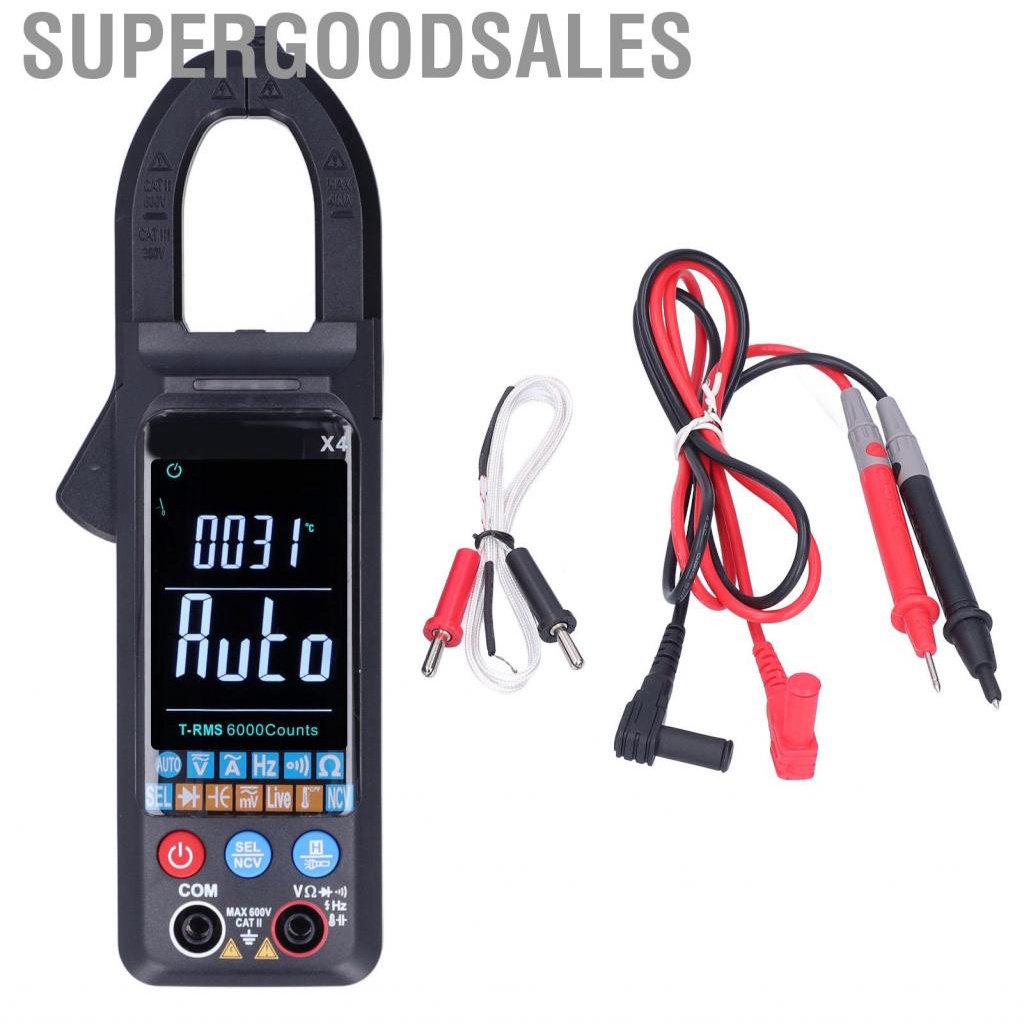 Supergoodsales LCD Clamp Meter Intelligent Portable Multimeter Voltage ...
