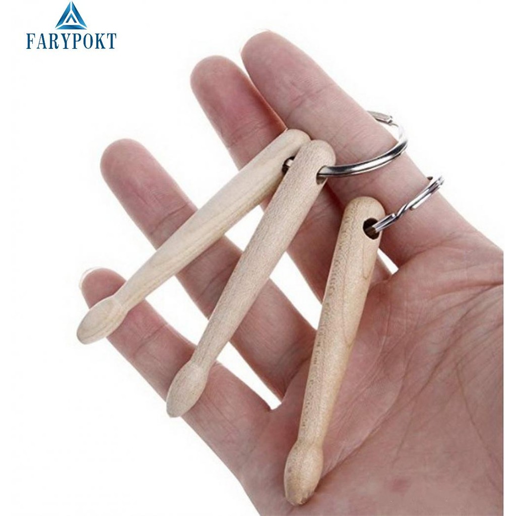 พวงกุญแจกลอง Sticks ของขวัญแฟชั่น Key Chain เครื่องกระทบไม้ Creative ...