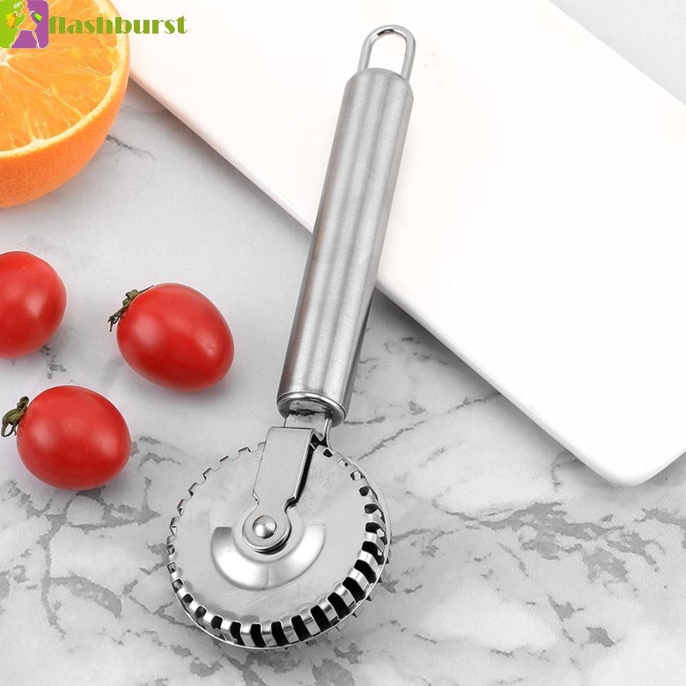 Flashburst 2 ชิ้นเครื่องตัดพายล้อ,Rust-proof Crimping Edge Pastry Roller,เบเกอรี่เครื่องมือNon ...