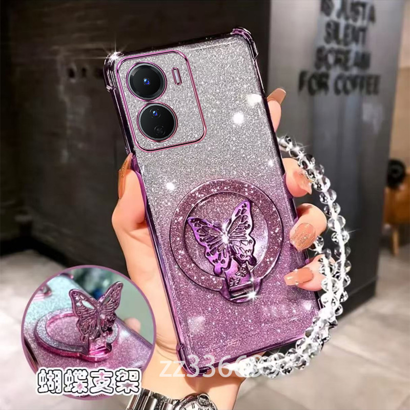 ปลอก VIVO Y16 Y56 V2204 V2214 เคสโทรศัพท์ 2025 ใหม่ซิลิโคนป้องกันสี่มุม ...