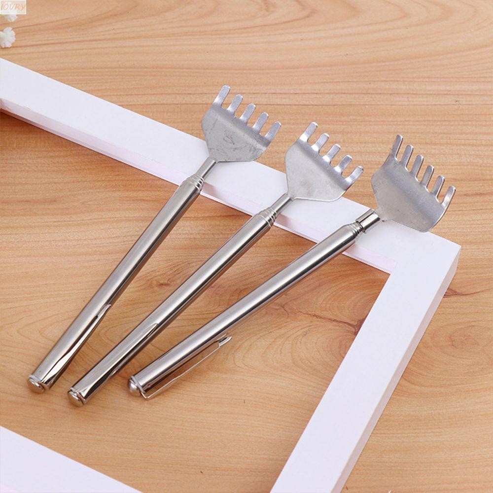 Ivory Back Scratcher เครื่องมือดูแลสุขภาพเครื่องนวดนวดหลังสแตนเลสปรับ ...