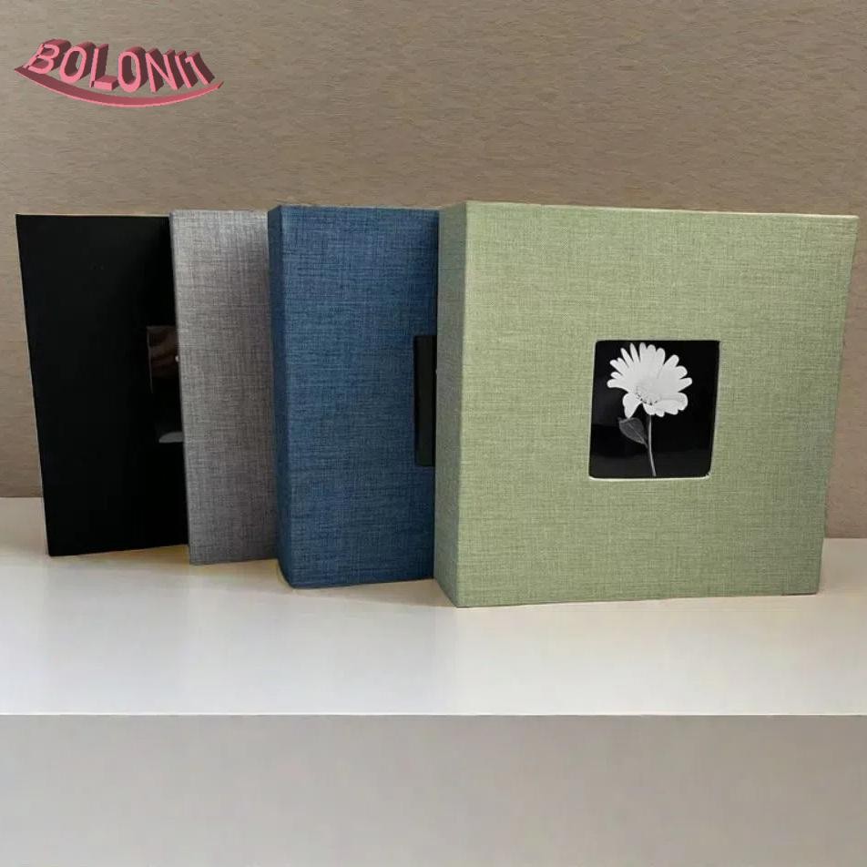 อัลบั้มภาพปกผ้าลินิน BO, อัลบั้มสมุดภาพขนาดใหญ่ 6in 200/300Pics ...