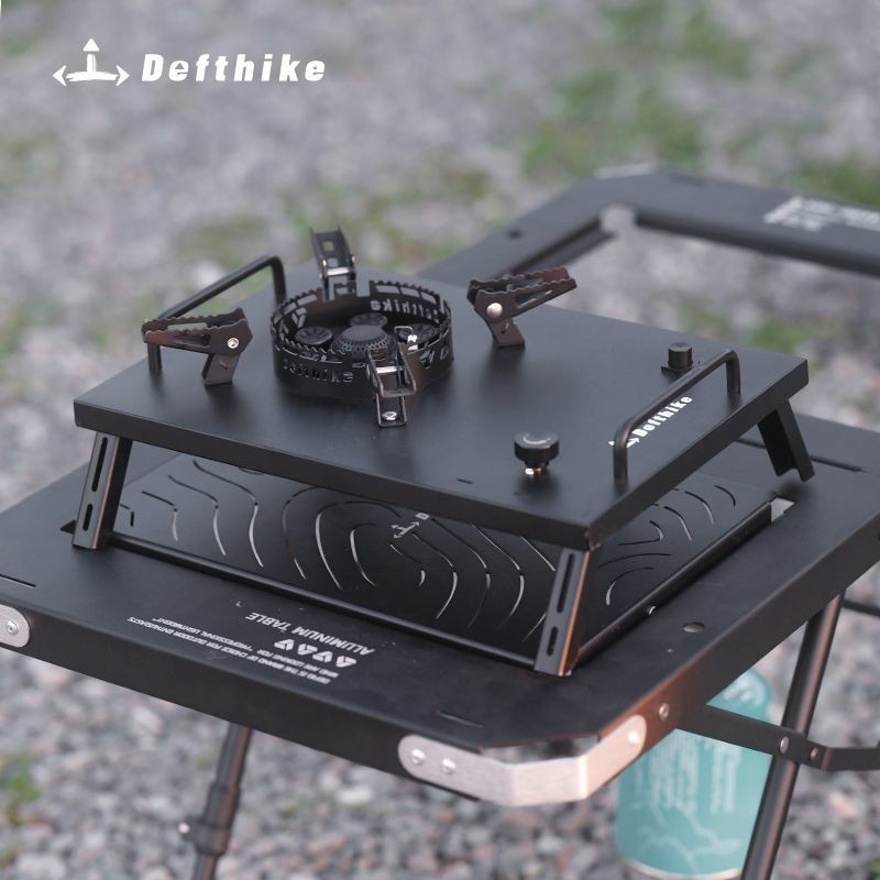 Difec IGT เตาตารางกลางแจ้งแบบพกพา Camping Dragon Yan Fire เตาพับกันลม ...