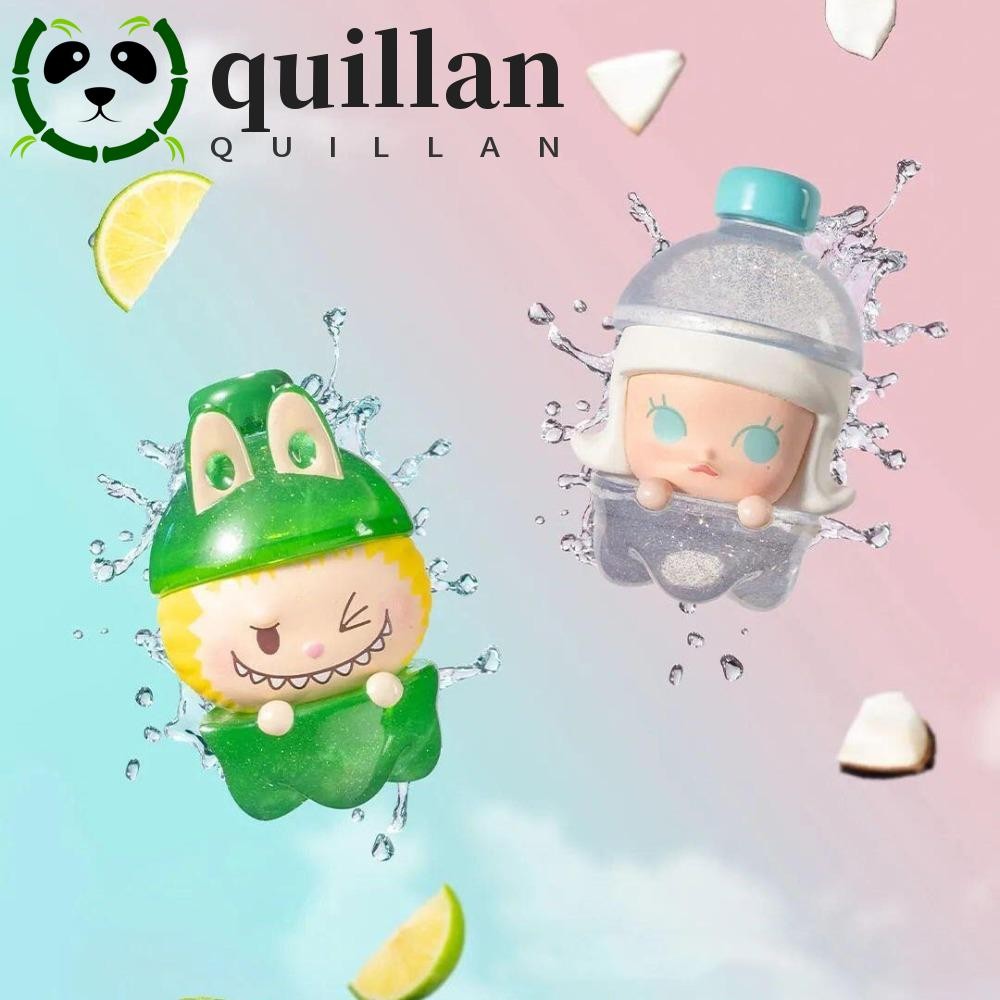 Quillan Pop Bean Juice Series, Labubu สีสันน้ําผลไม้ POPBean Soda ขวด ...