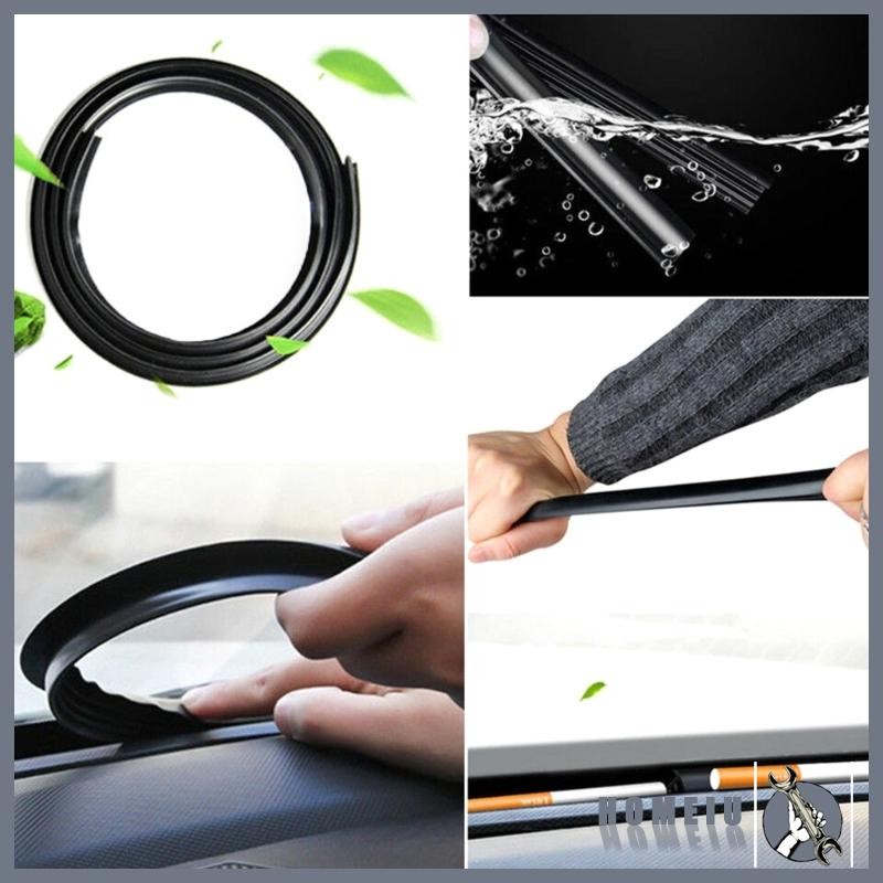Homeiu Universal Car Slit Windshield Trim Strips แผงแดชบอร์ดฉนวนกัน ...