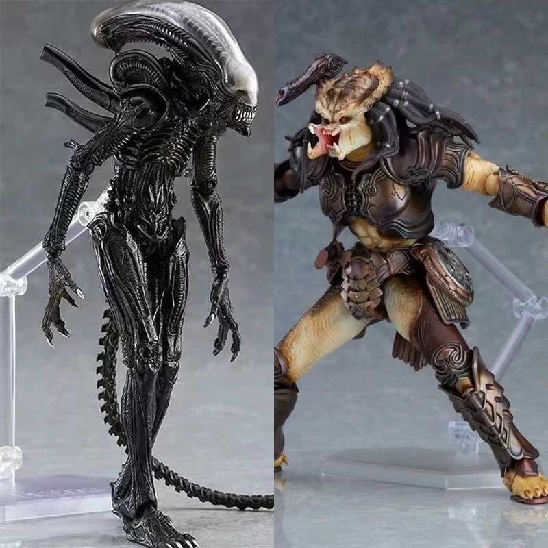 โมเดลฟิกเกอร์ Aliens Wars Figma 109 SP108 Predator 2 Alien Takayuki ...