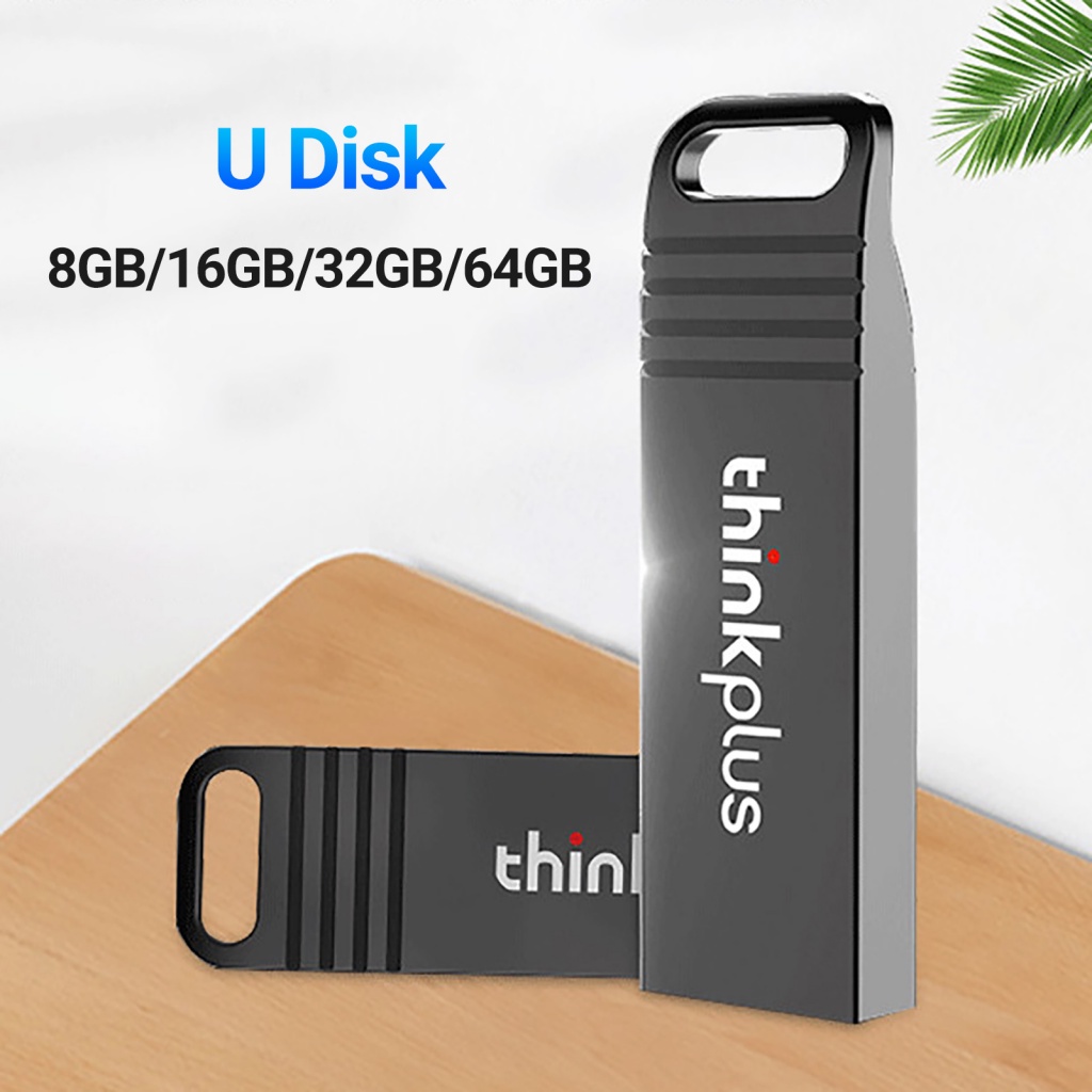 Rich2.br Lenovo Thinkplus MU221 แฟลชสติ๊ก USB ขนาดใหญ่ รองรับ Hot Swap Mini USB 8G 16G 32G 64G ...