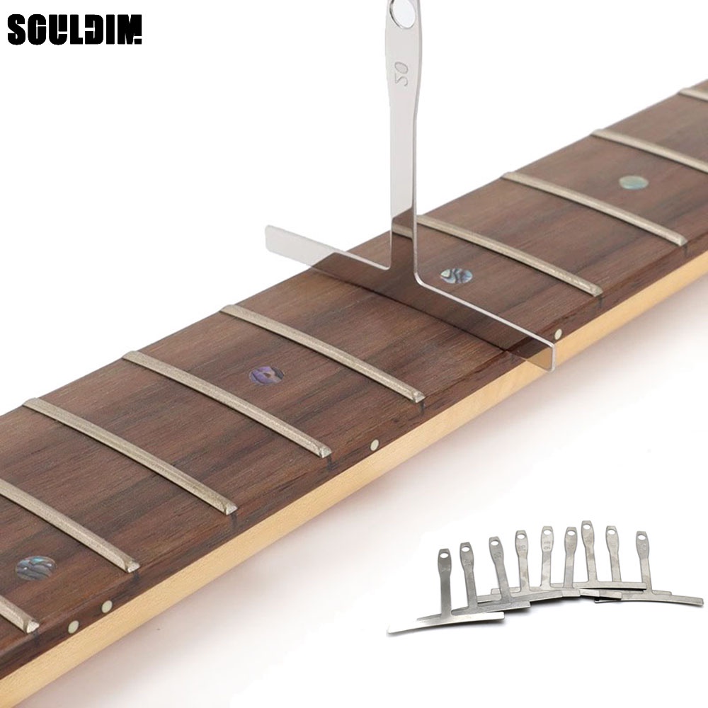 9 ชิ้น/เซ็ต Understring Radius อุปกรณ์เสริม Bass String กีตาร์วัดซ่อมวัด T รูปร่าง Luthier ...