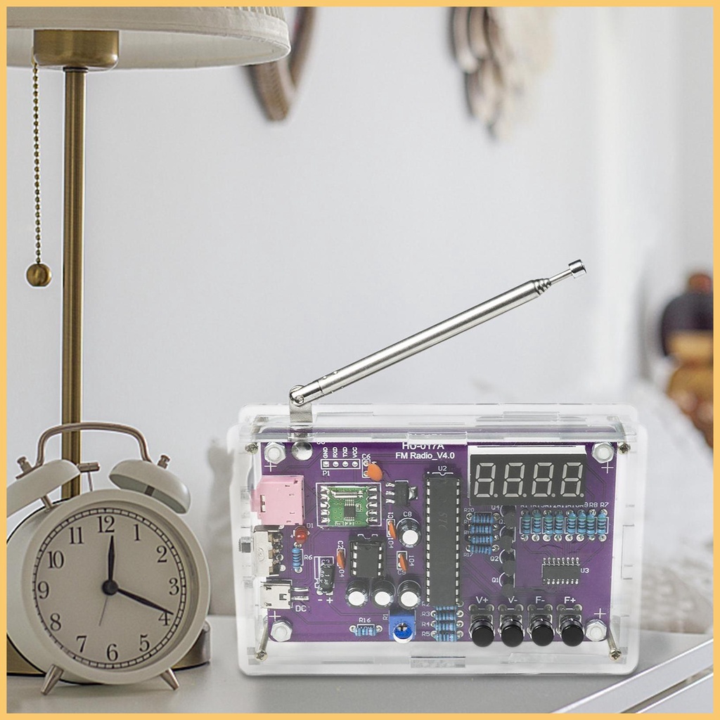 ชุดอุปกรณ์อิเล็กทรอนิกส์ บัดกรีวิทยุ Fm DIY สําหรับฝึกบัดกรี | Shopee Thailand