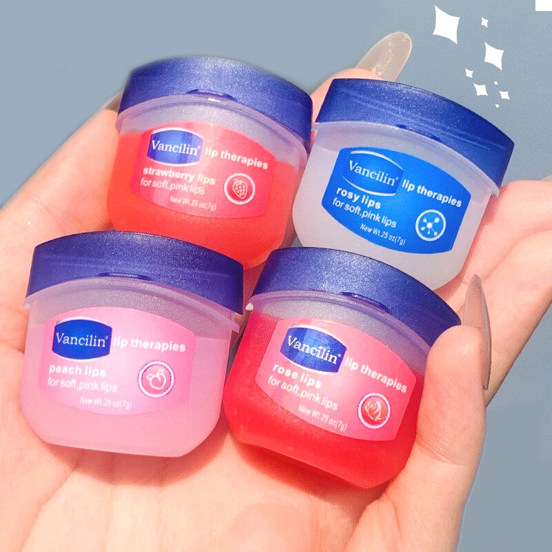 Vancilin ลิปบาล์ม ลิปบาล์ม กลิ่นไร้สี ลิปบาล์ม ป้องกันริมฝีปากแห้ง 7G x ...