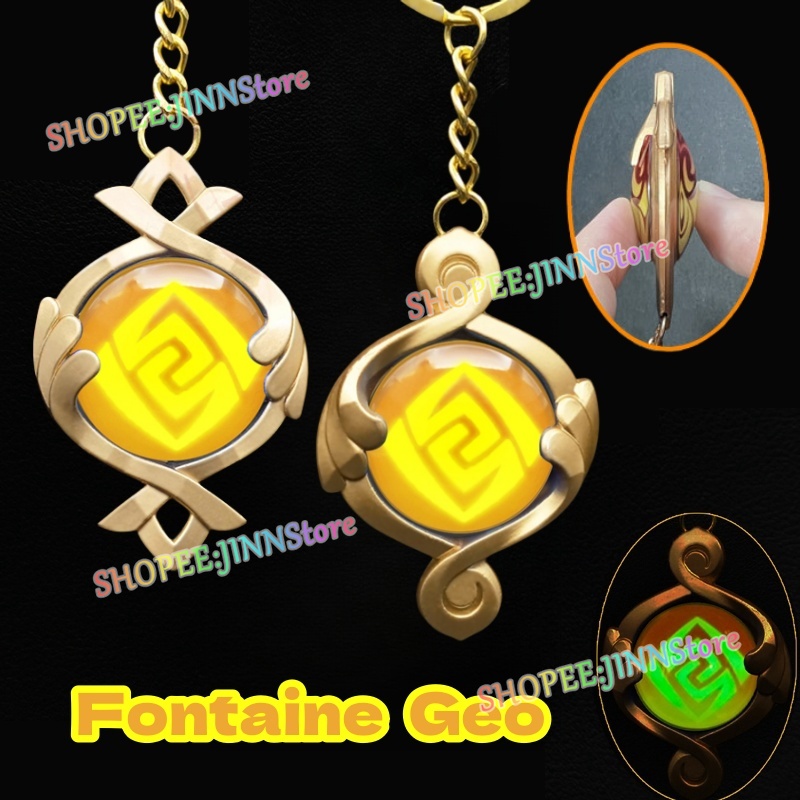 - Jinn - ใหม่ พวงกุญแจคอสเพลย์ เกม Fontaine Ousia Vision GENSHIN IMPACT ...