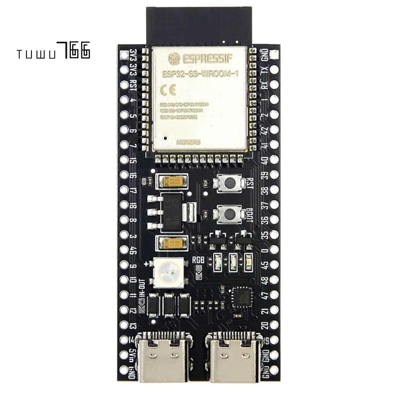 Tuwu766 บอร์ดทดลอง Esp32 Esp32 S3 Wifi และบลูทูธ Iot Dual Type C Esp32 C6 Devkitc 1 1 ชิ้น