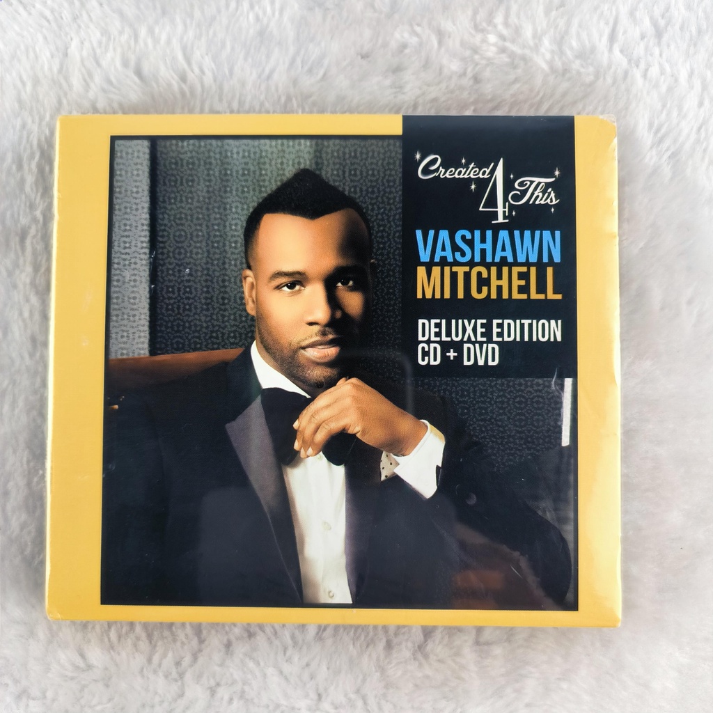 แผ่น CD DVD ดีลักซ์ Z122 Vashawn Mitchell Created4 ของแท้ C0203 ...