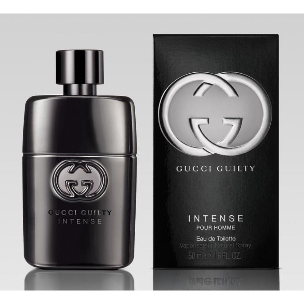 ของแท้+ หายาก!!! GUCCI Guilty Intense Pour Homme EDT 90ml ไม่มีกล่อง ...