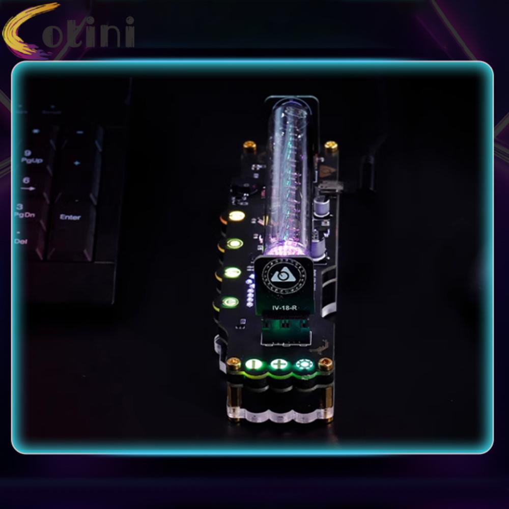 Nixie Tube IV18 นาฬิกาดิจิทัล LCD เรืองแสง สําหรับตกแต่งบ้าน [cotini.th ...