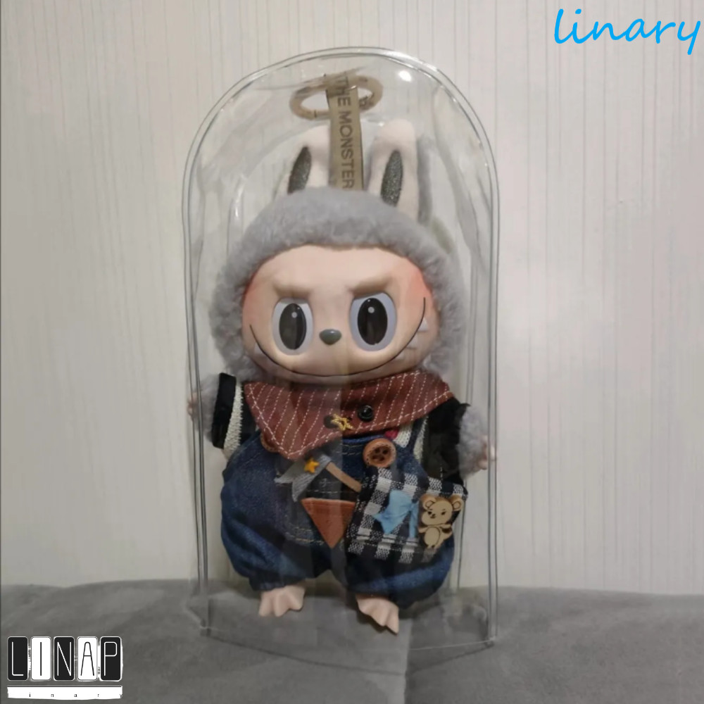 Culinaryhv Labubu Doll Storage Bag,ฝาครอบป้องกันโปร่งใส Labubu Display ...