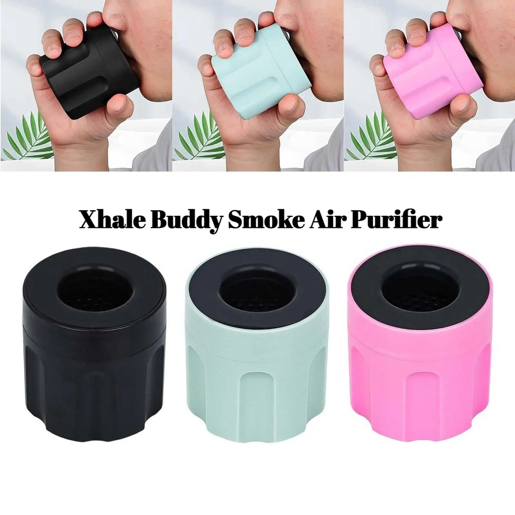 Xhale Buddy ไส้กรองอากาศควันแบบพกพาเพื่อขจัดกลิ่นเครื่องกรองควันส่วนตัว ...