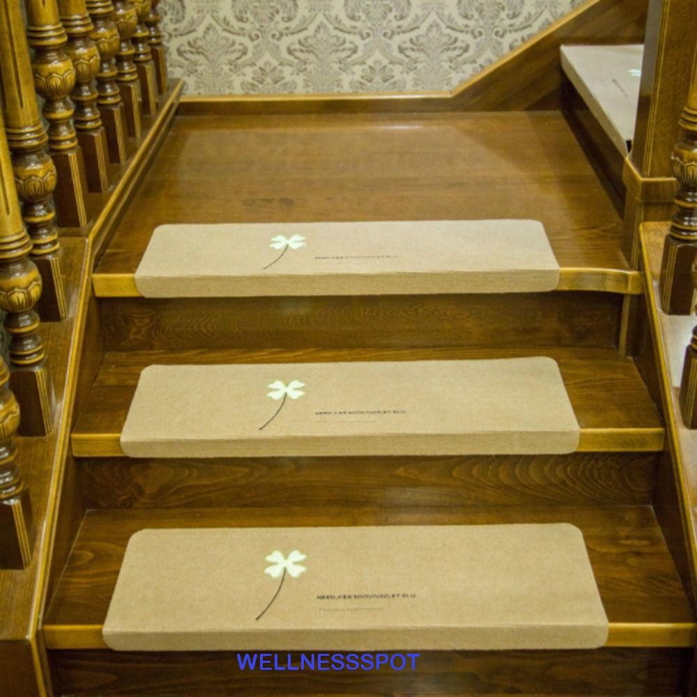 Wellnessspot บันไดนํากลับมาใช้ใหม่แถบยาวทนทานพรมเสื่อทางเข้าตกแต่งบ้านป้องกันพื้นความปลอดภัย ...