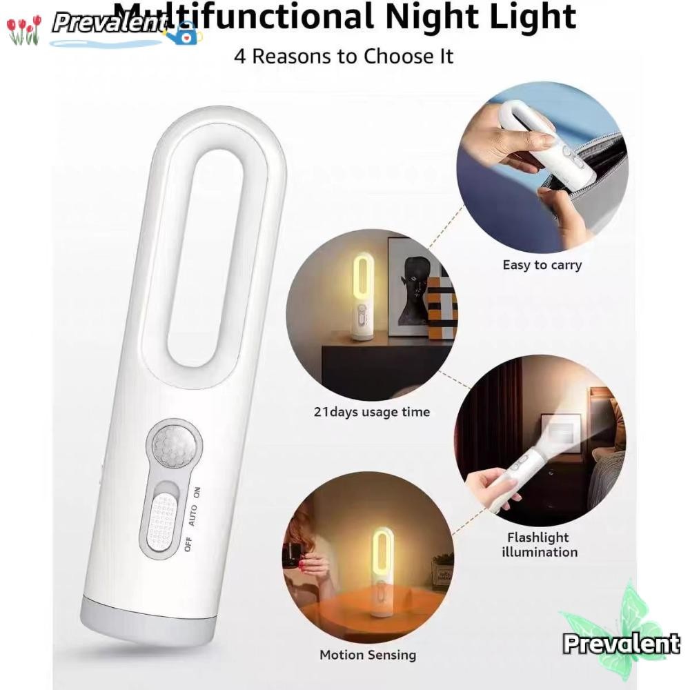 ไฟกลางคืน PREVA พร้อมเซ็นเซอร์ตรวจจับความเคลื่อนไหว โคมไฟข้างเตียง 2 in ...