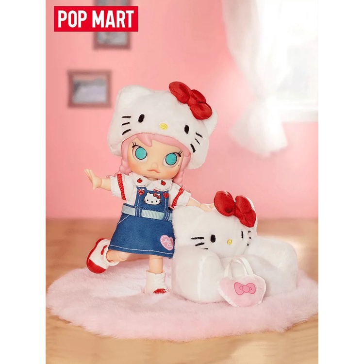 P POPMART POPMART MOLLY x Hello Kitty ฟิกเกอร์แอกชัน การ์ตูนน่ารัก เล่นอินเทรนด์KYY | Shopee ...