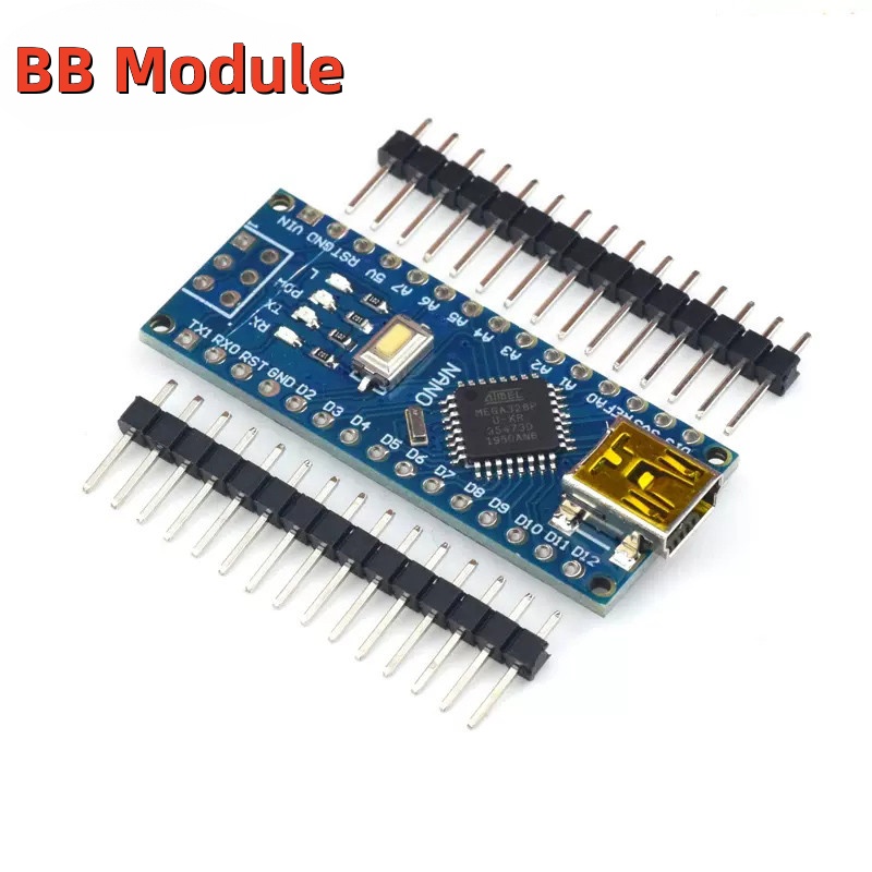 โปรโมชั่น บอร์ดโมดูลควบคุม PCB สําหรับ arduino Nano 3.0 Atmega328 USB ...