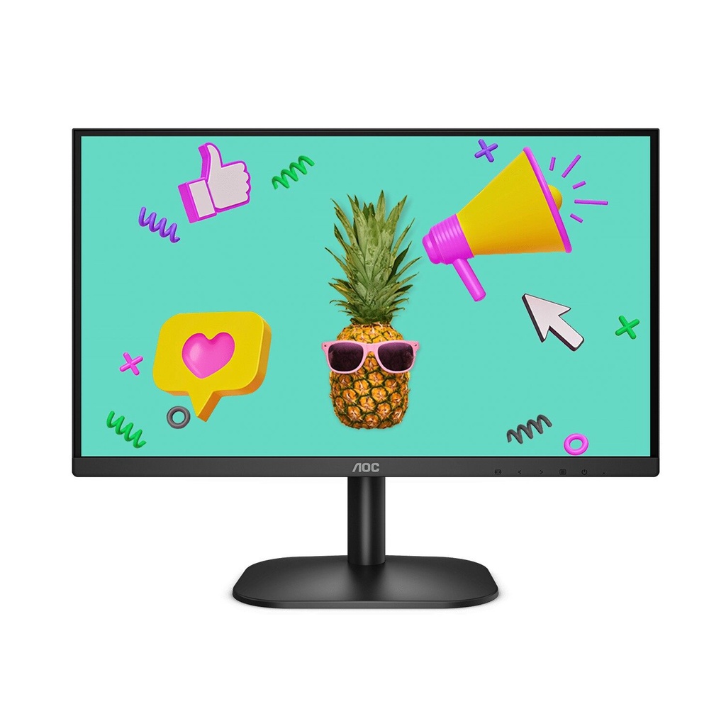 AOC 27B2HM2/67 27" Monitor VA/ VGA/ Flat /1920x1080 @100Hz/ 4ms/ HDMIx2 ...