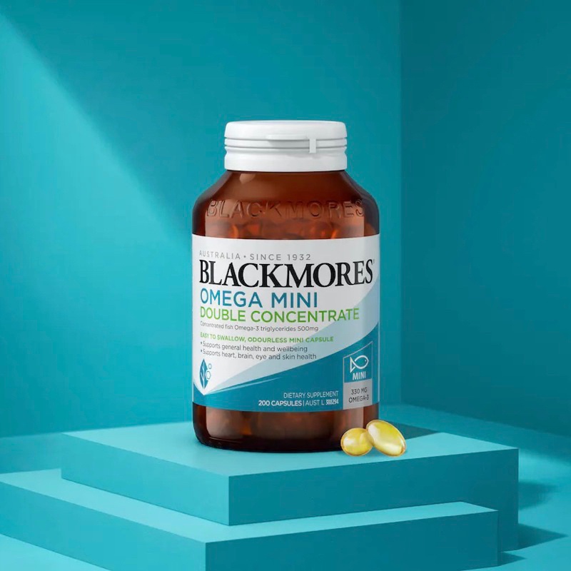 [2026] 200เม็ด Blackmores Omega Mini Double Concentrate | Shopee Thailand