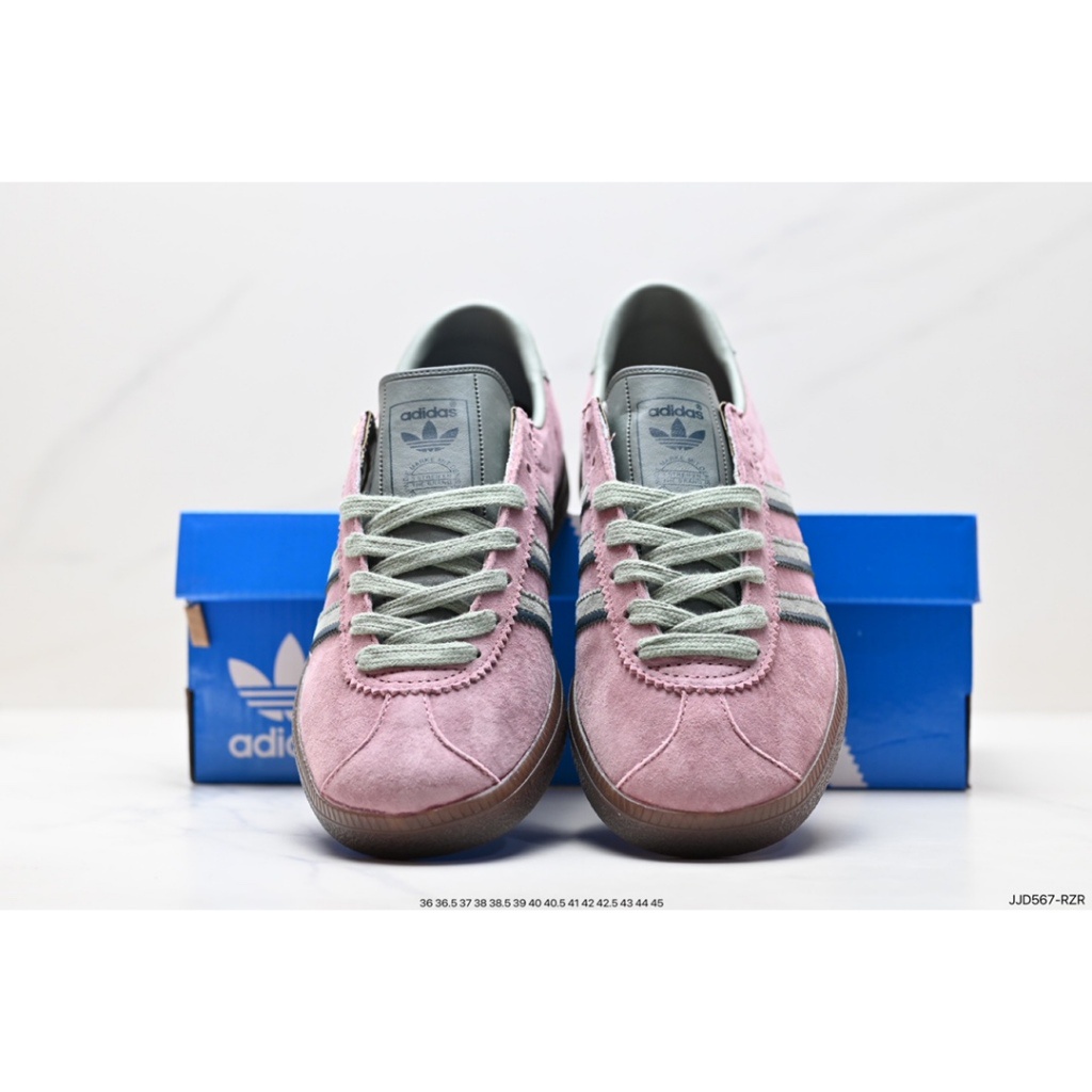 genuine Adidas Originals Samba OG pink green ผู้ชายและผู้หญิงสบาย ๆ ...