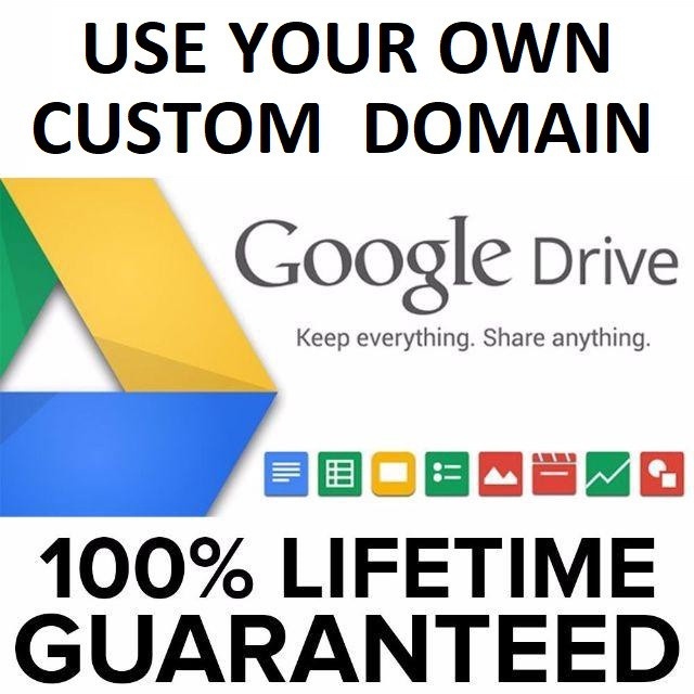 [พร้อมส่ง] Google Drive Unlimited Storage Your Own Domain (Lifetime ...
