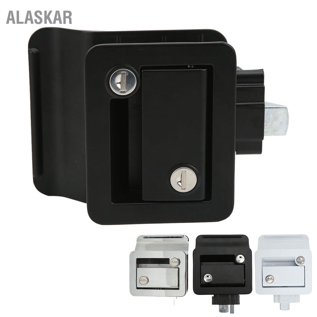 ALASKAR RV ประตูล็อคความปลอดภัยสลักล็อคในตัว Deadbolt อลูมิเนียมสำหรับ ...