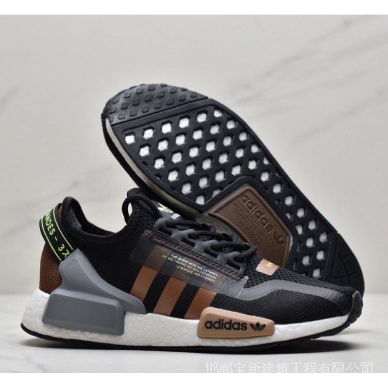 Adidas NMD R1 V2 core black Brown*/ premium MM | Shopee Thailand