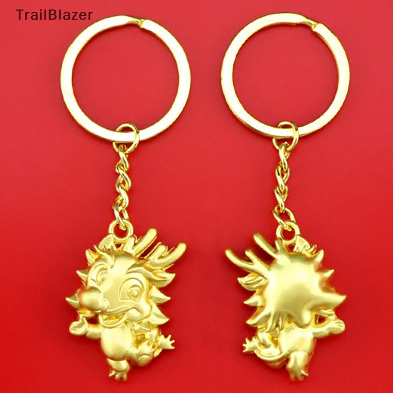 Tbth พวงกุญแจรถยนต์ โลหะผสมสังกะสี รูปราศีปีใหม่จีน นําโชค 2024 ...