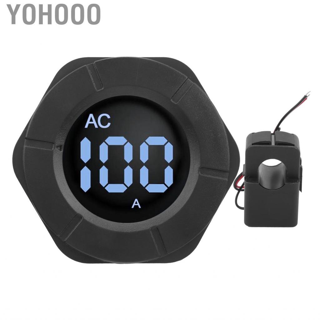 Yohooo AC Digital Amperemeter Round Tester Kit Combustion Analyzer High ...