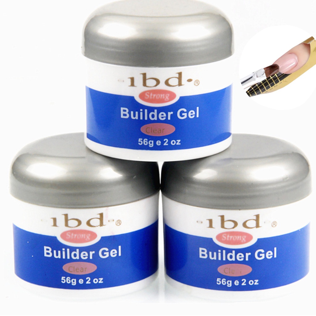 เจลต่อเล็บ ibd Builder Gel 56g มีให้เลือก 3 สี ใส / ขาว / ชมพู | Shopee Thailand