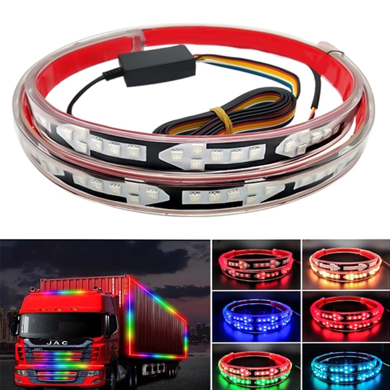 Yo LED รถบรรทุก Tailgate Light Bar วิ่งไฟเลี้ยวเบรคไฟท้าย LED รถยนต์ ...